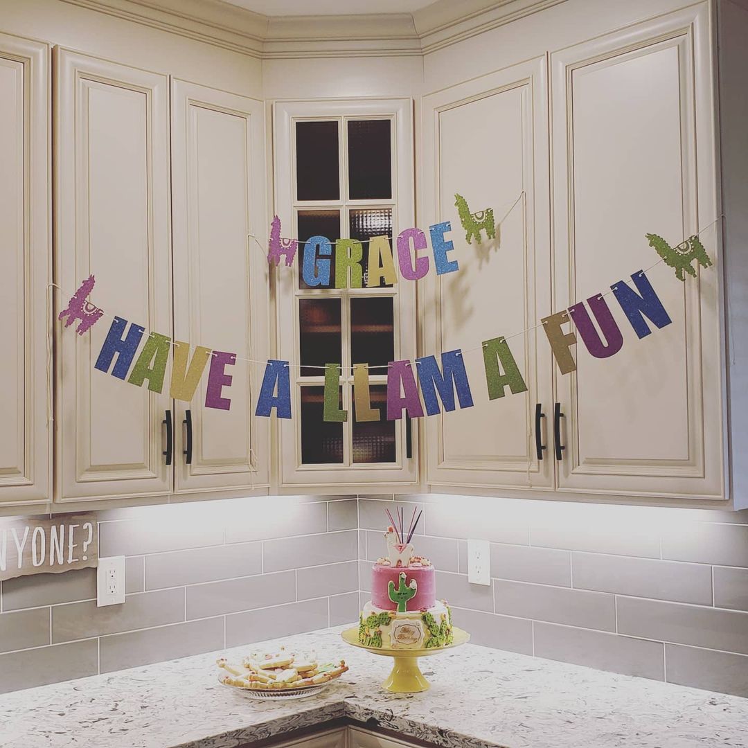 Personalized String Party Banner Hanging Letter Sign | Custom text ...